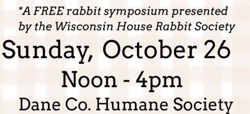 Wisconsin House Rabbit Society – Rescue, Adoption, Education